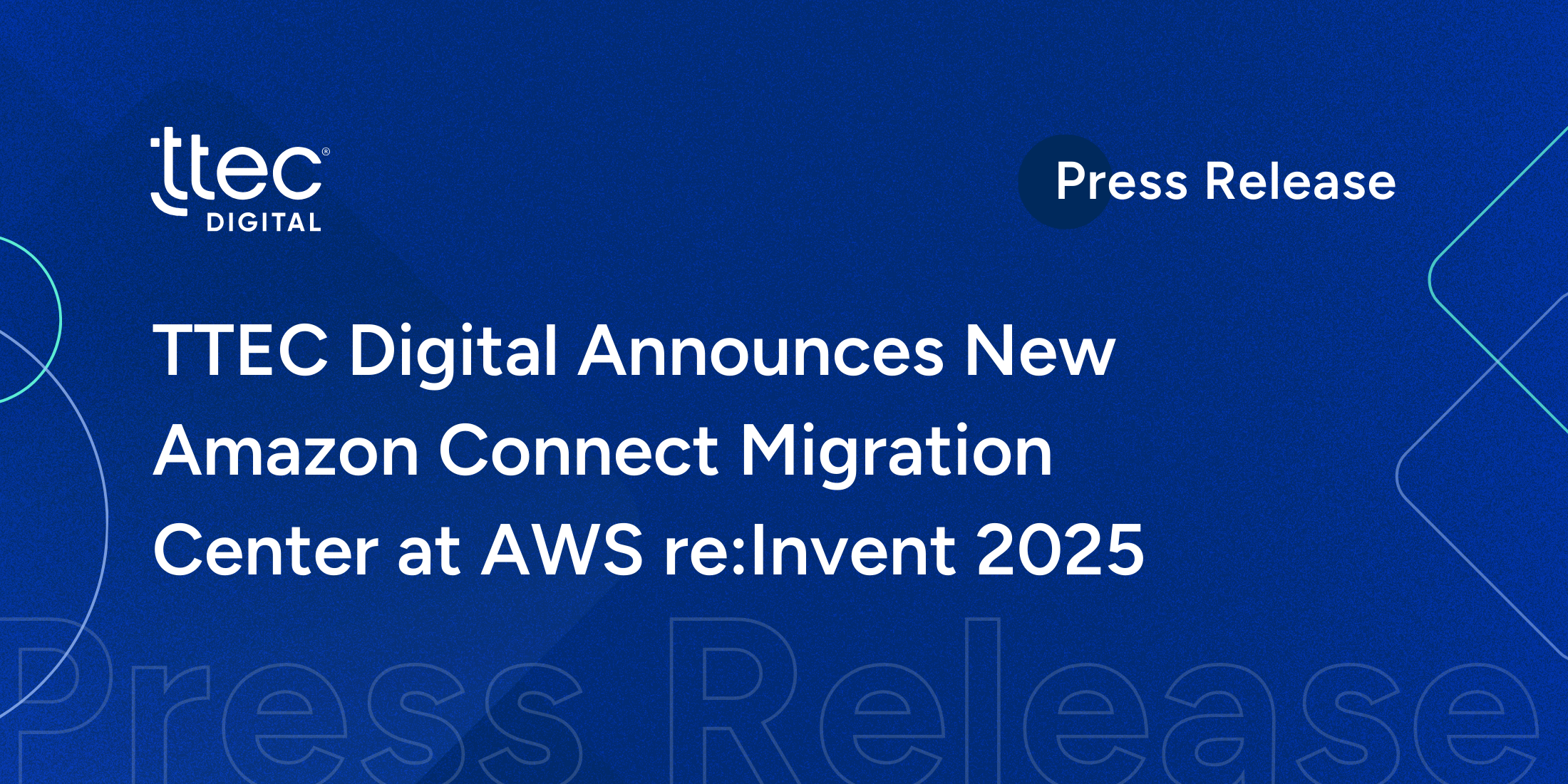 TTEC Digital Announces New Amazon Connect Migration Center | TTEC Digital